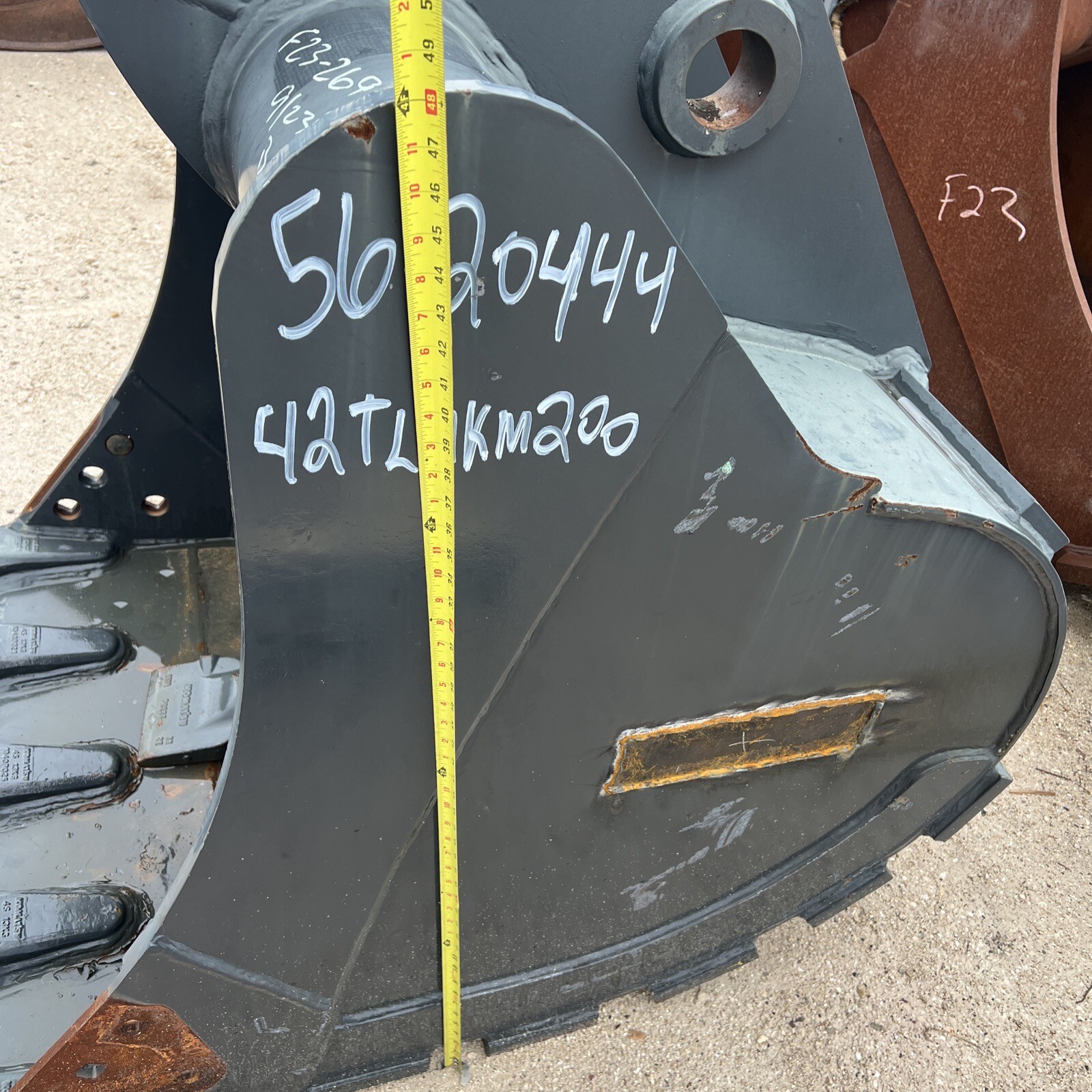 42 Inch Komatsu PC210 Excavator Tooth Bucket 80 Mm Pins Hensley | eBay