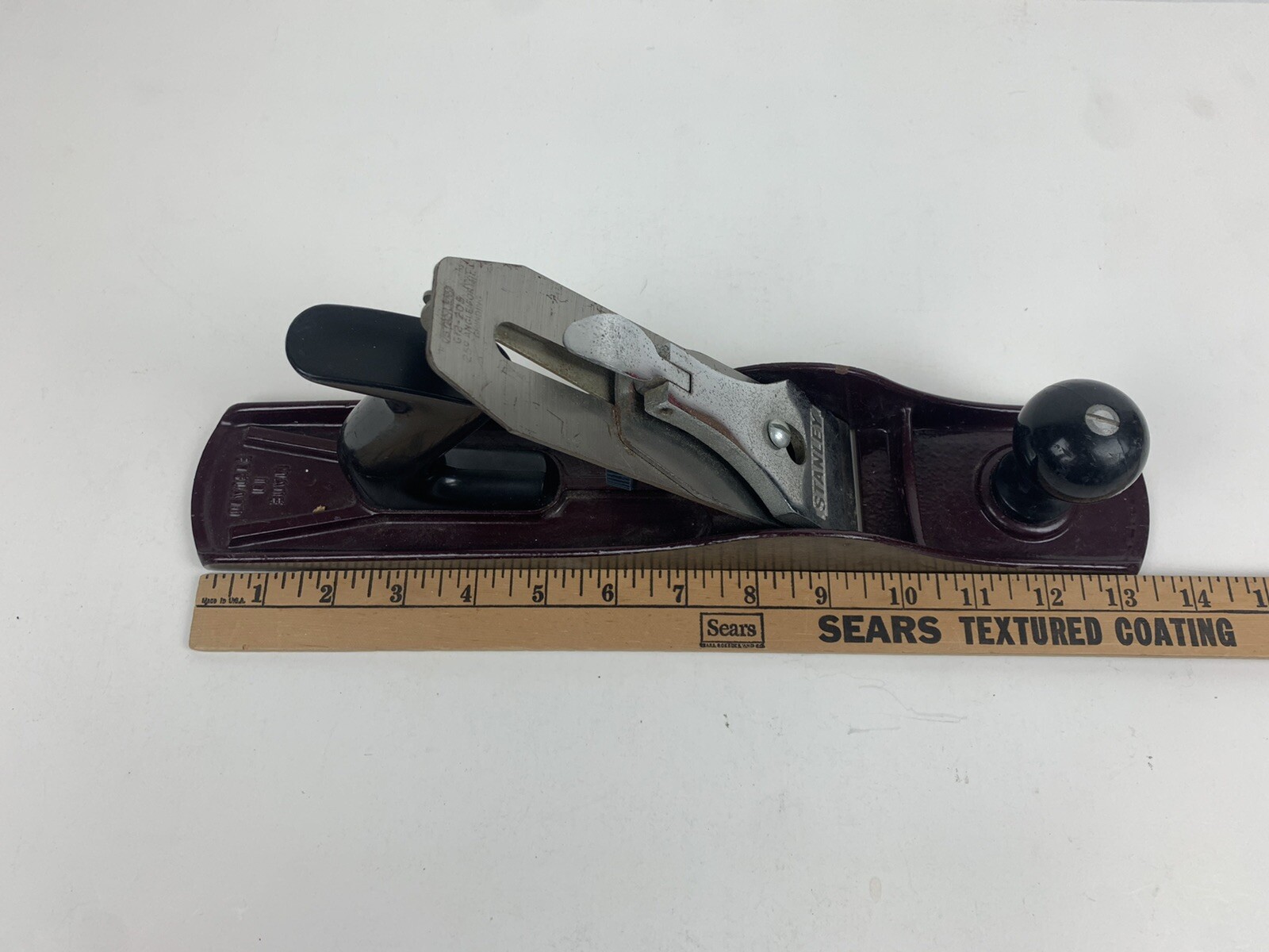 Stanley Plane G12-205 25° Degree Angle Planer Made in England Burgundy ...