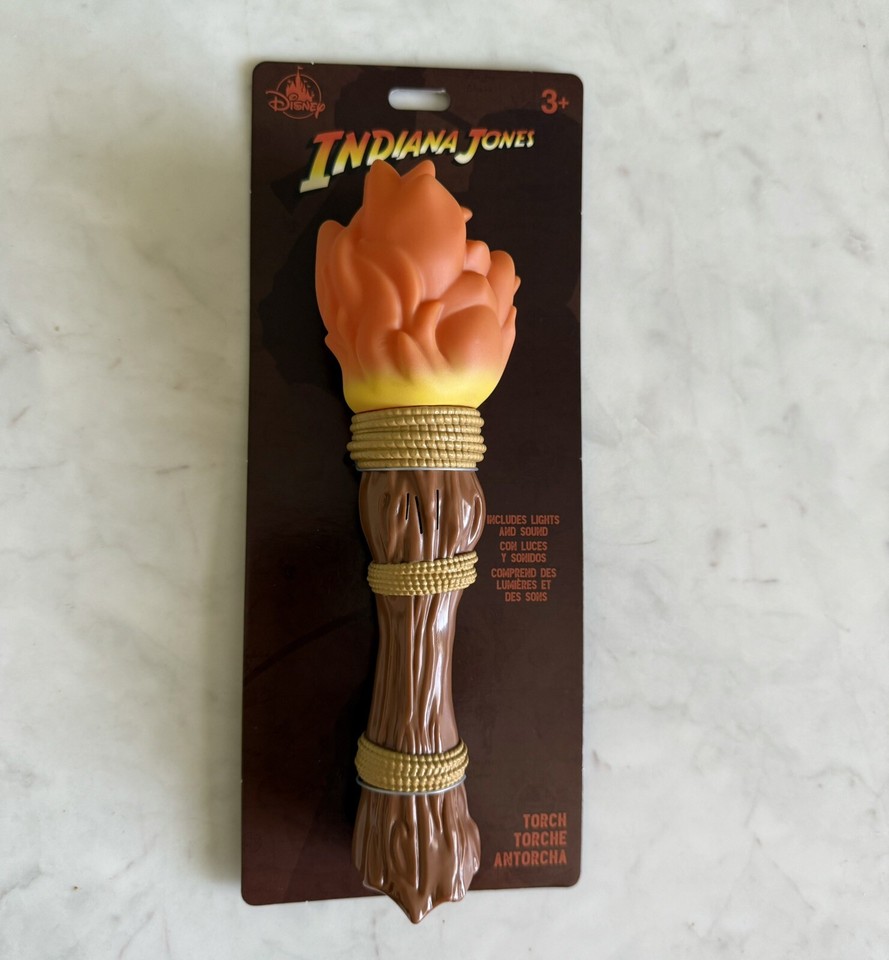 🔥Disney Parks - INDIANA JONES - Light Up Torch💥 | eBay