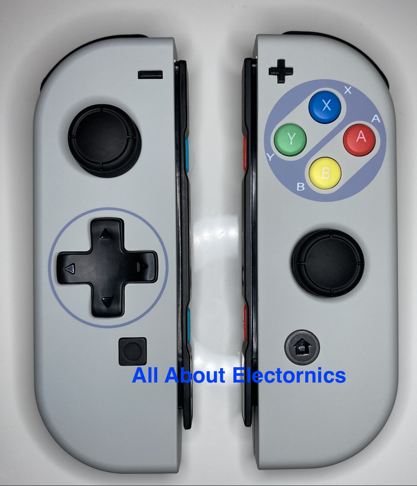 Nintendo Switch Custom Joy-Con SNES Super Famicom Joy Cons Controllers Joy Cons | eBay