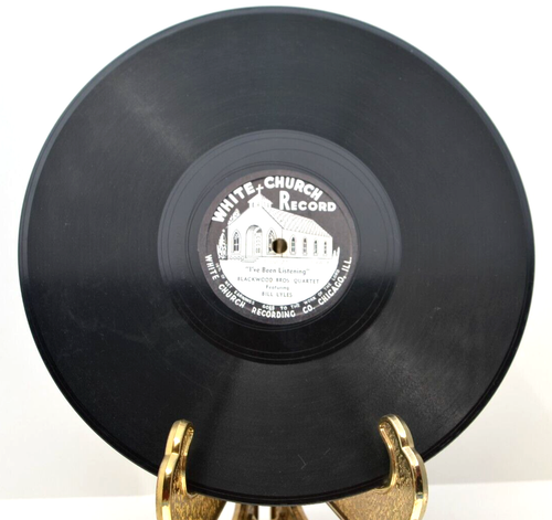 Blackwood Brothers Quartet I've Been Listening White Church Record VG+ ...