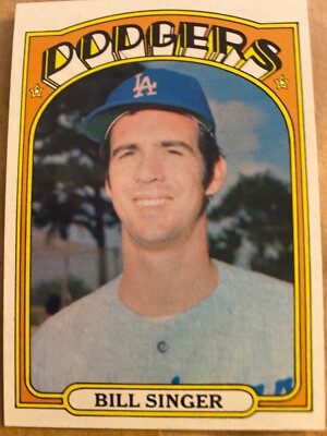 1972 Topps Baseball stunning set break #25 Bill Singer MINT? | eBay