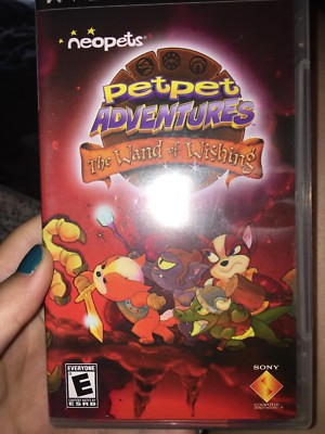 Neopets Petpet Adventures: The Wand of Wishing (Sony PSP, 2006 ...