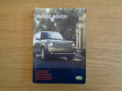 Range Rover Owners Handbook/Manual 09-12 | eBay