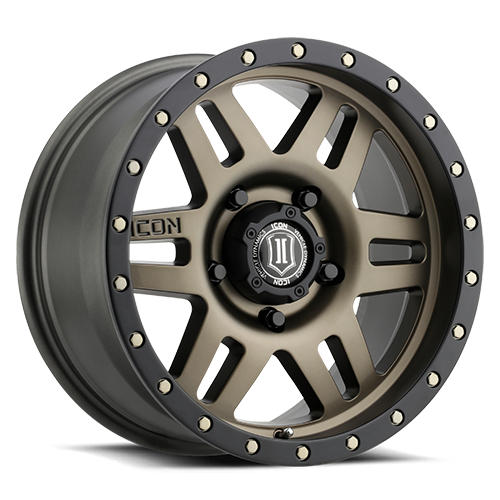ICON Six Speed 17x8.5 5x150 25mm Offset 5.75in BS 116.5mm Bore Bronze ...