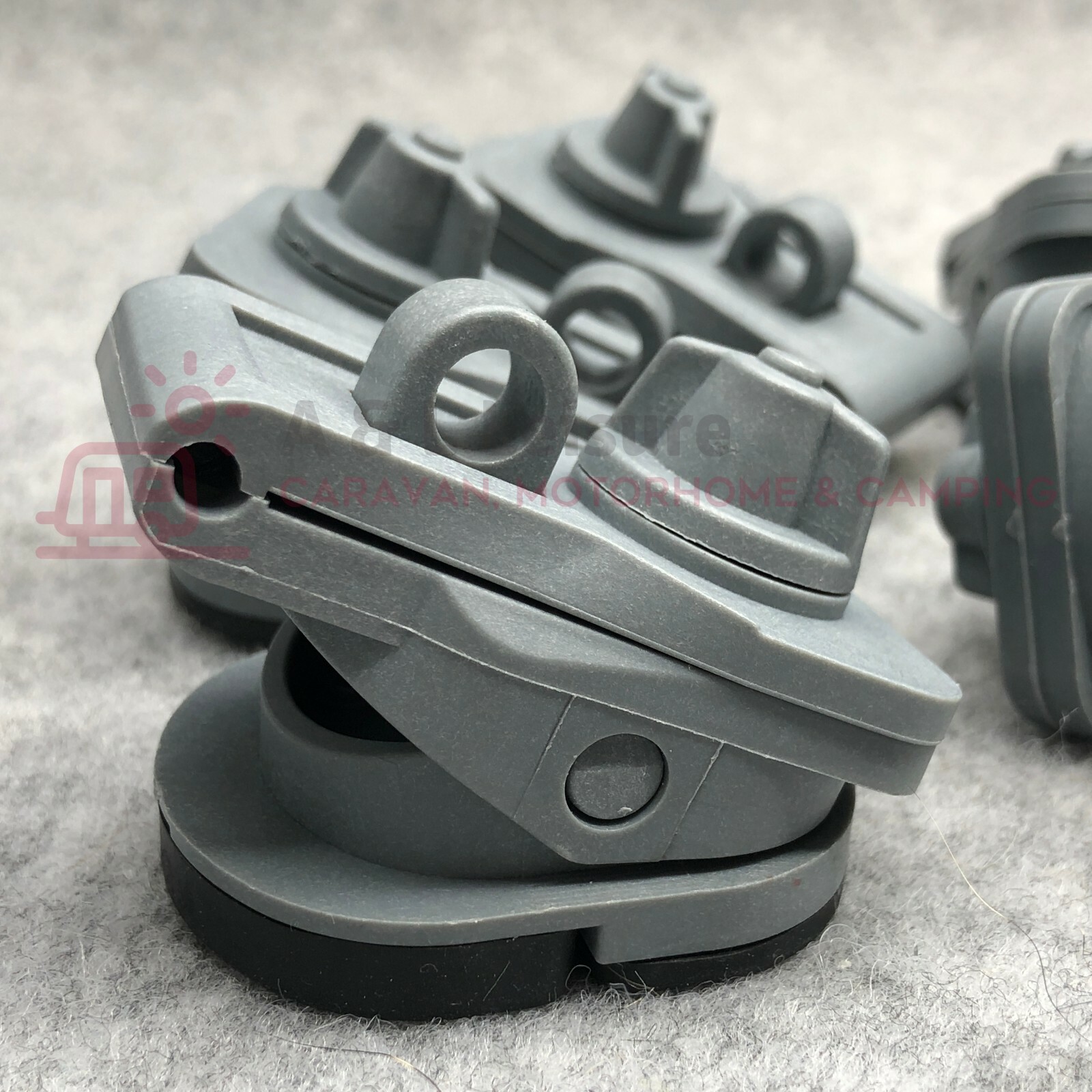 5 x Clamp On Awning Bracket Pad Isabella, Kampa, Bradcot Bracket Pad ...