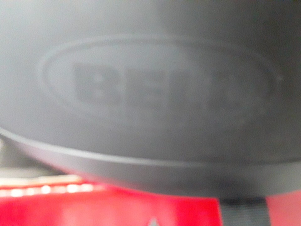 NEW Bell MAG-8 Harley Davidson Matte Black & Orange Rally Large Helmet ...
