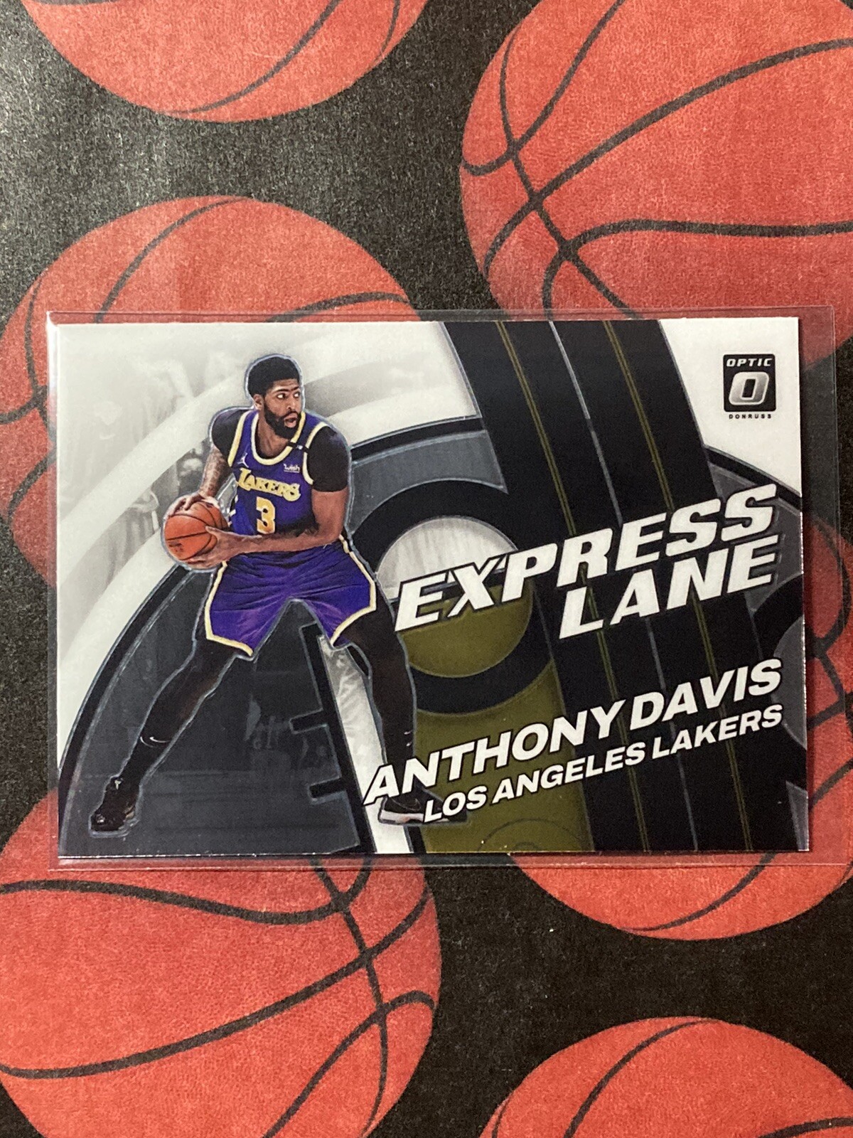 2021-22 Donruss Optic ANTHONY DAVIS Express Lane Insert #19 Lakers | eBay