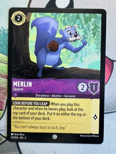 Merlin Nonfoil/Regular Disney Lorcana TCG LD691 | eBay