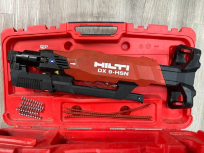 HILTI DX 9-HSN Powder Actuated Stand Up Decking Tool Nailer & Case | eBay