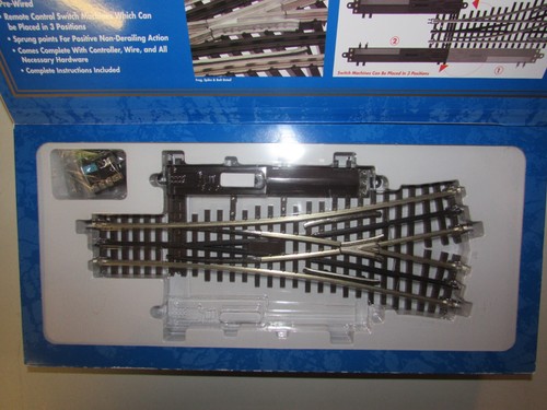 ATLAS 0-72 WYE SWITCH 3-RAIL O-SCALE #6074 (LOT 813) | eBay