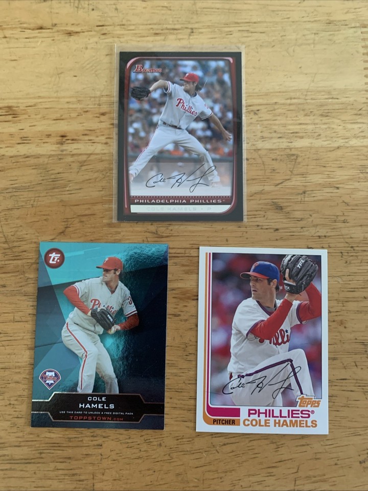 Cole Hamels 13 Card Lot Phillies | eBay