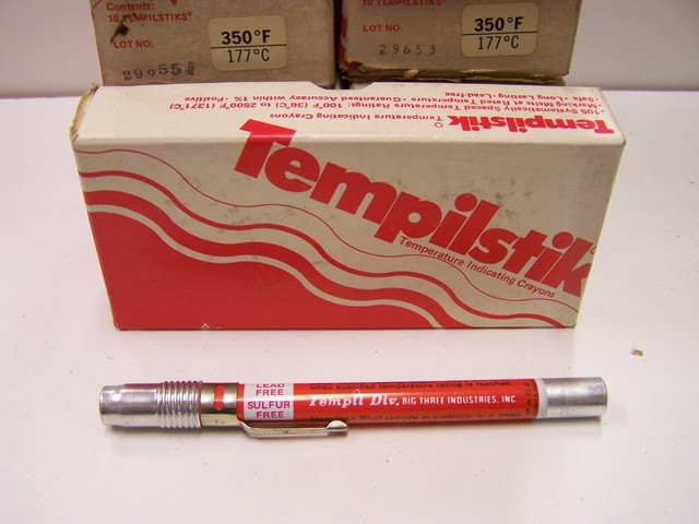 Tempilstik Welding Temperature Indicator Crayon 350 Degree F / 177 C ...