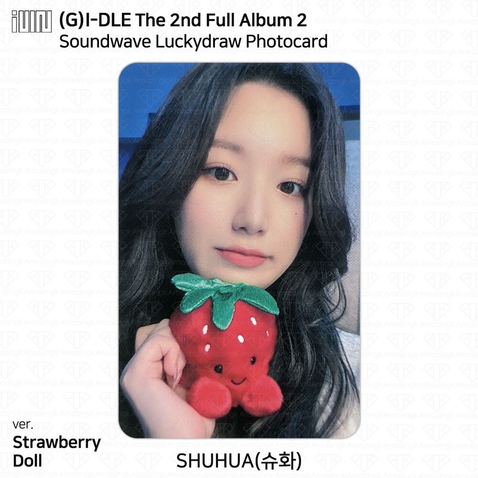 (G)I-DLE G-IDLE 2nd Full Album 2 Two Soundwave Lucky Draw Photocard ...