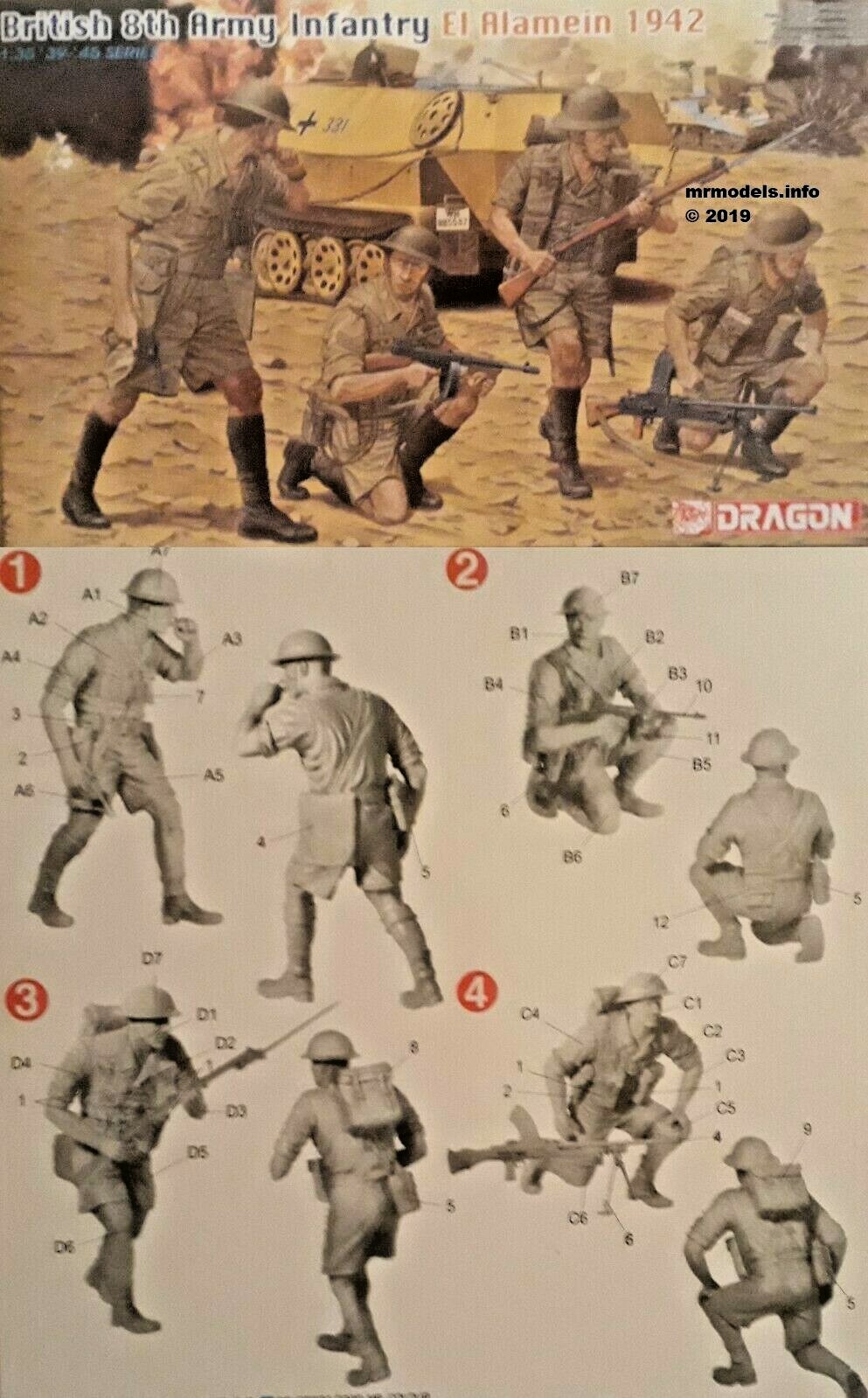 Dragon 1/35 Military Figures New Plastic Model Kit Figure 1 35 Mr ...