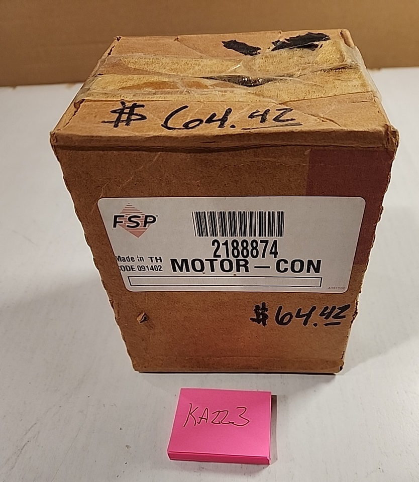 Condenser Fan Motor W10124096,W10130108,2188874. | eBay