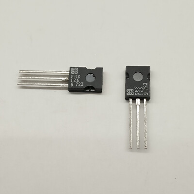 2 PCS. SGS126 PNP Silicium Medium Power LF Transistor TO126 SGS | eBay