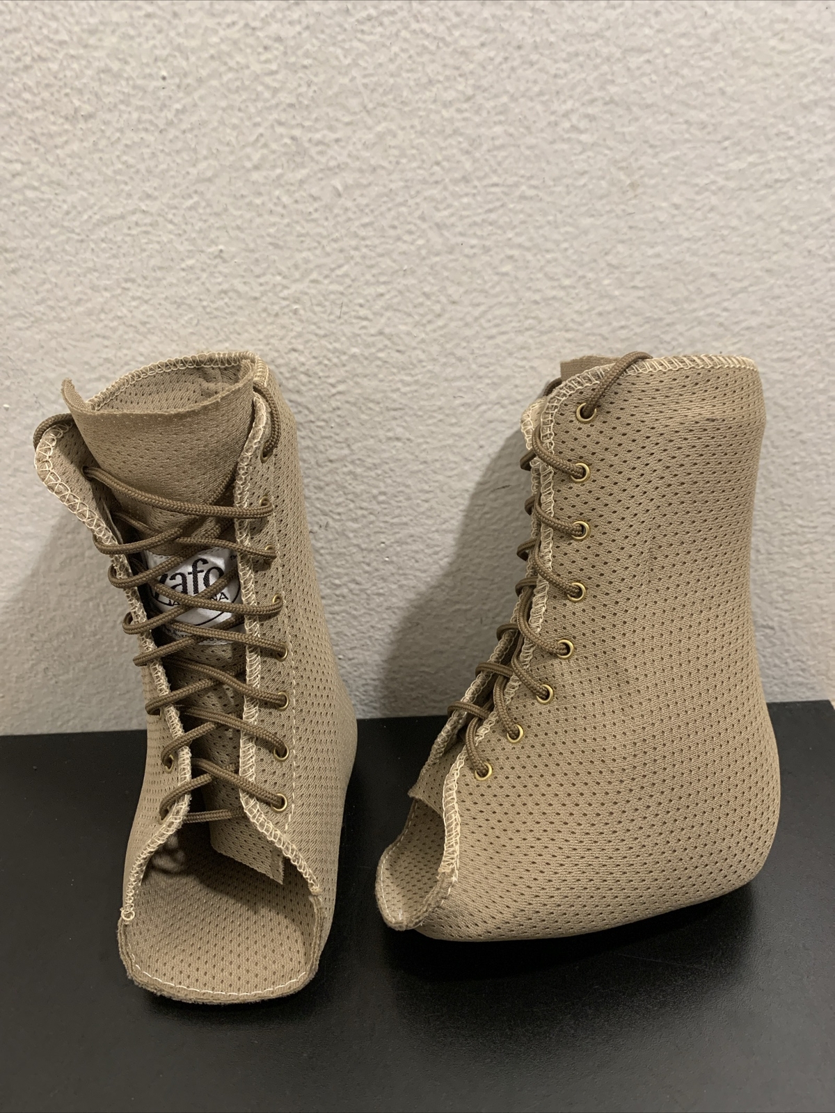 Azafo Arizona Biege Mash LACE UP Left E & Right D Ankle Brace ...