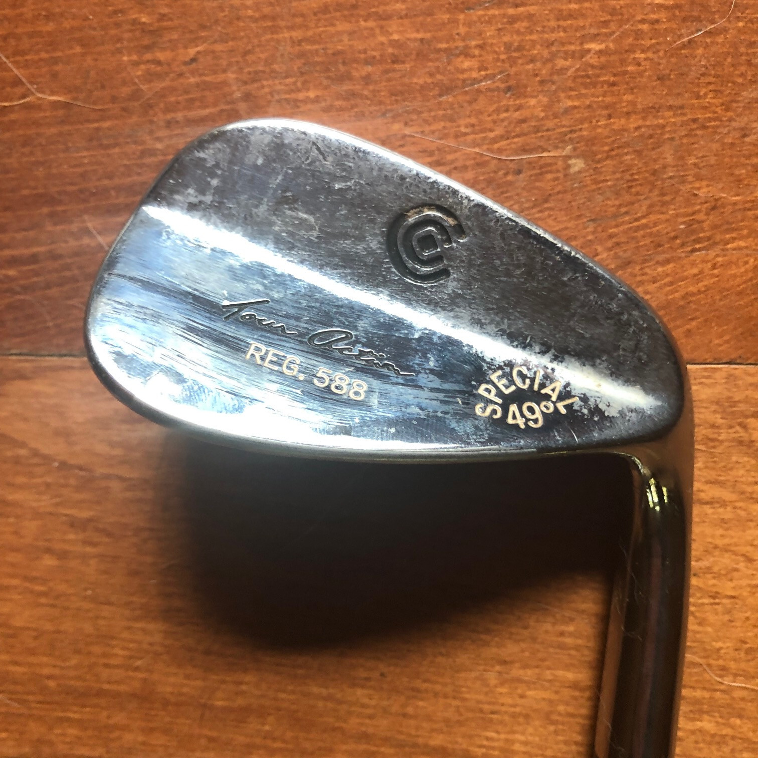Cleveland RH 588 49 degree 35.5" Special Wedge Chrome w/ Steel Wedge ...