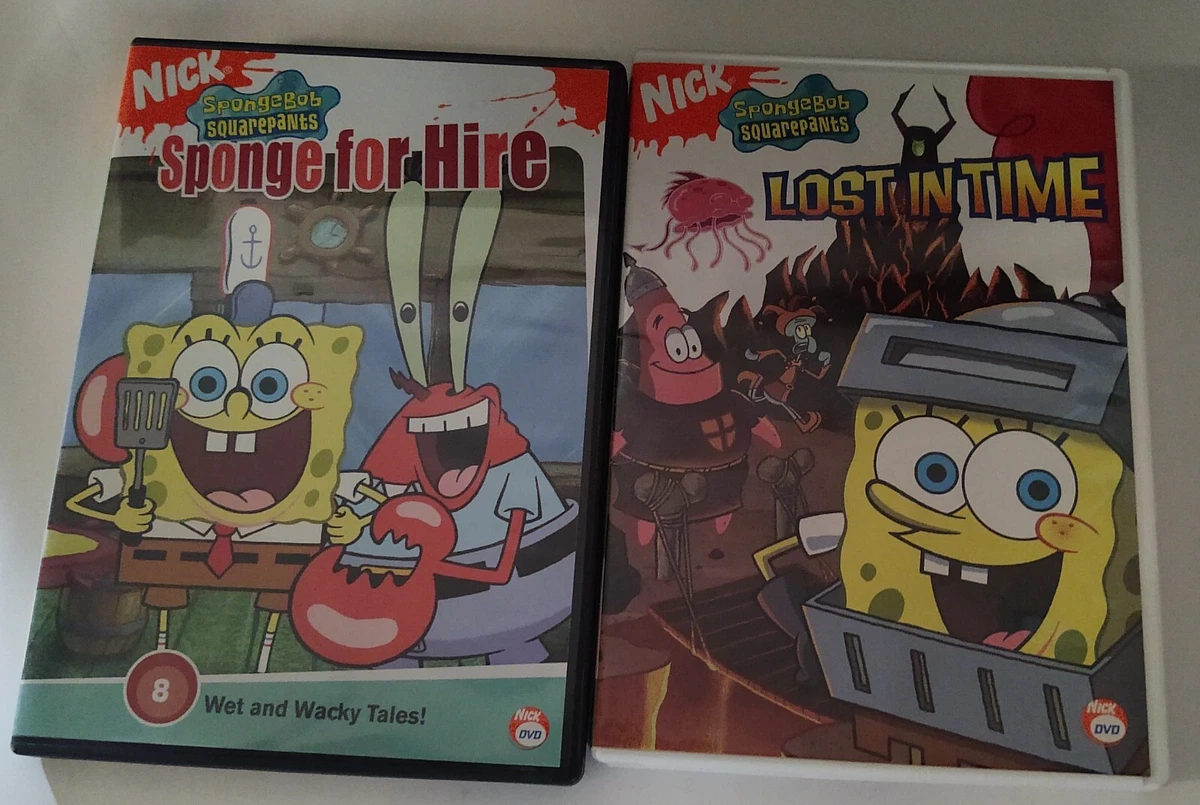 Spongebob Lost In Time Dvd