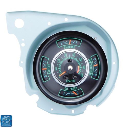 1969 Chevrolet Chevelle SS Dash Gauge & Tach Tachometer - 6000 Redline ...