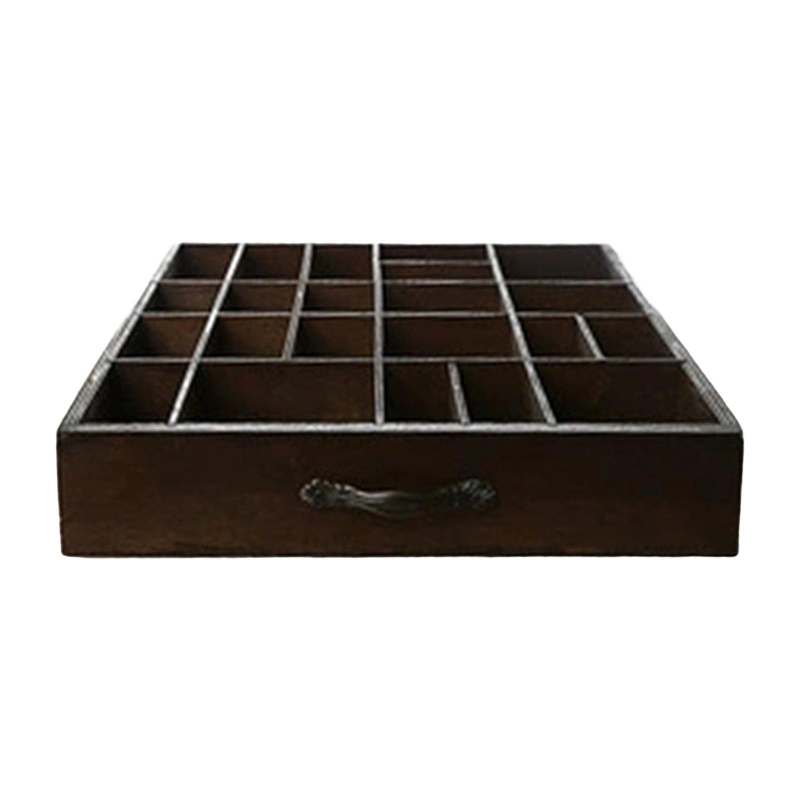 Wooden Drawer Organizer Multipurpose Divided Tray for Office Desktop | eBay