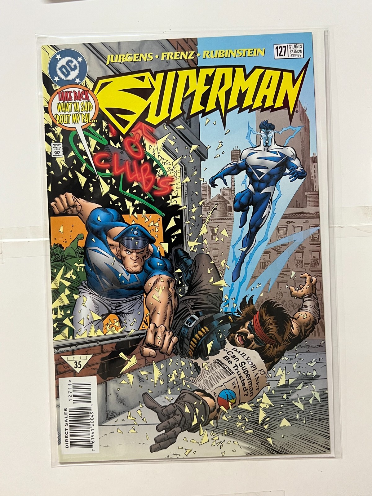 SUPERMAN #127 SEPT 1997 DC COMIC BOOK | Combined Shipping B&B | eBay