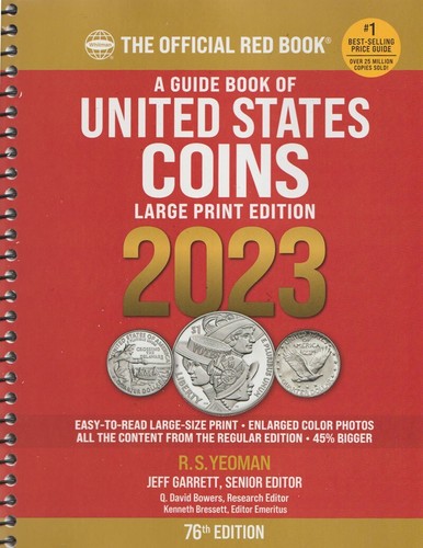 Whitman Official Red Book Guide Book of US Coins Large Print 2020, 21 ...
