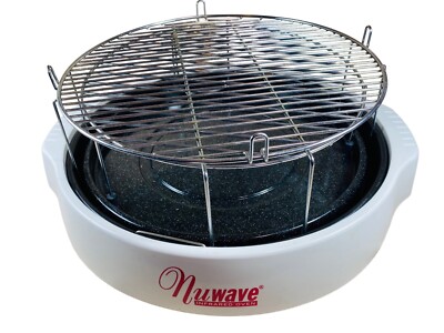 NuWave Infrared Oven Plastic Base Cooking Cooling Rack Baking Pan Drip ...