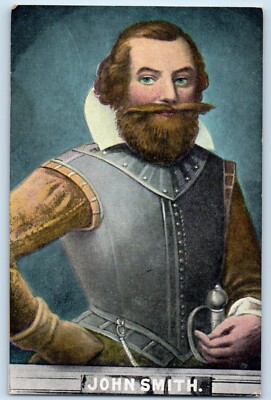 c1910's Capt. John Smith Portrait Wilmington Delaware DE Antique Postcard | eBay