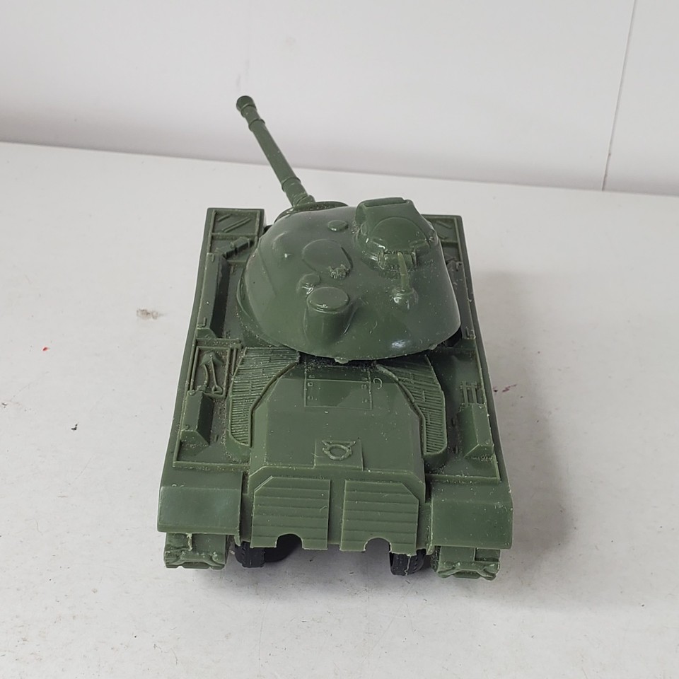 Marx Plastic Army Tank Civil War Style M48 M47 Pattern Vintage Toy | eBay