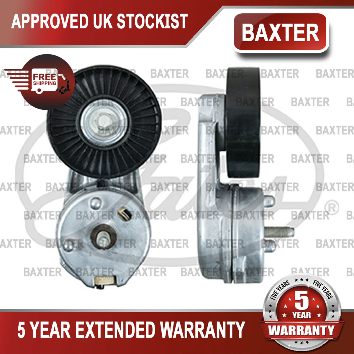 Fits Land Rover Discovery Range Sport Baxter Tensioner Pulley LR035493 ...