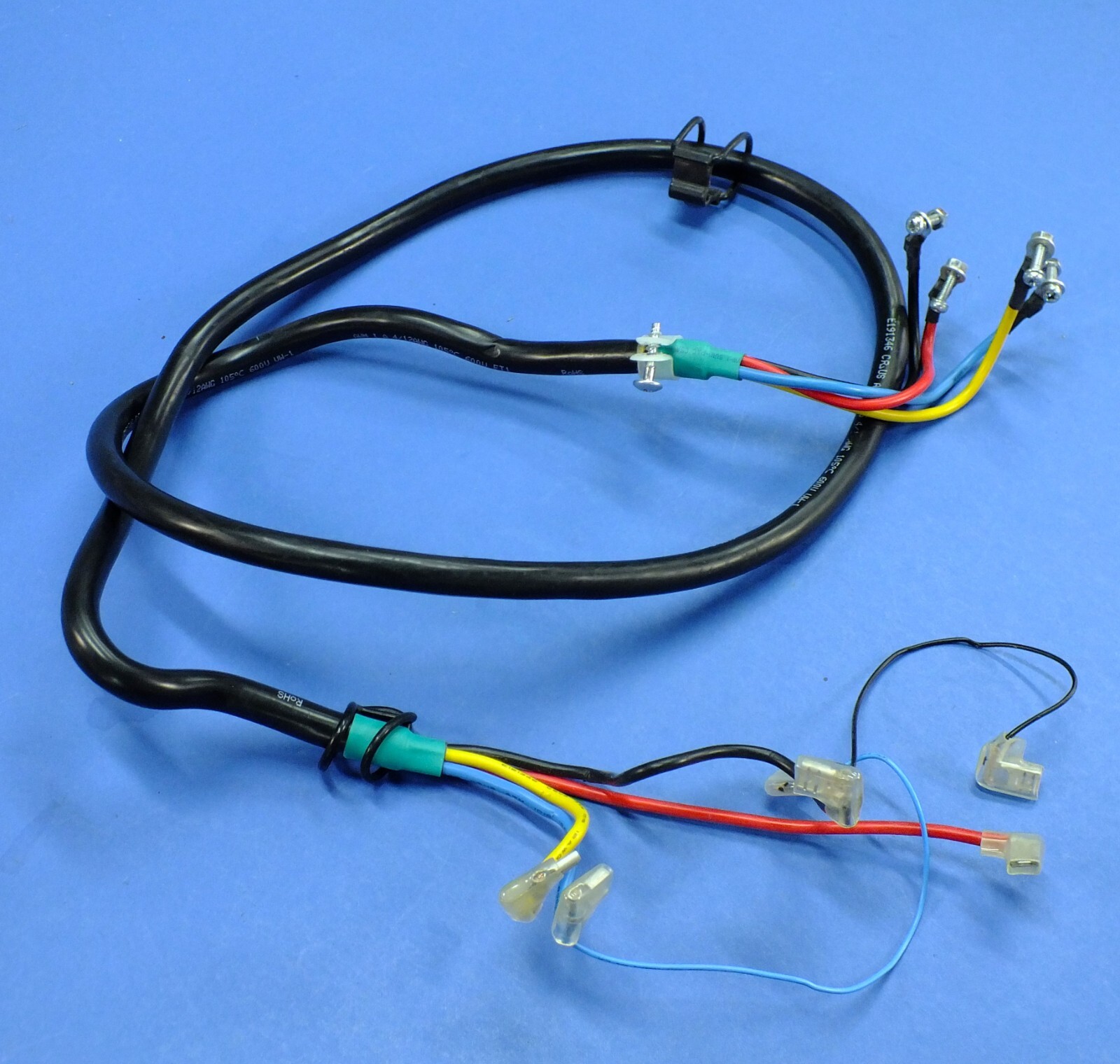 Neuton CE5.4 Battery- Electric Lawn Mower Wiring Harness, 5' long, easy ...