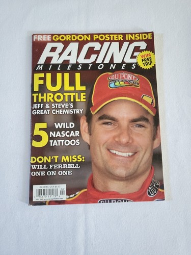 2006 July, Racing Milestones Magazine, Jeff Gordon, (CP19) | eBay