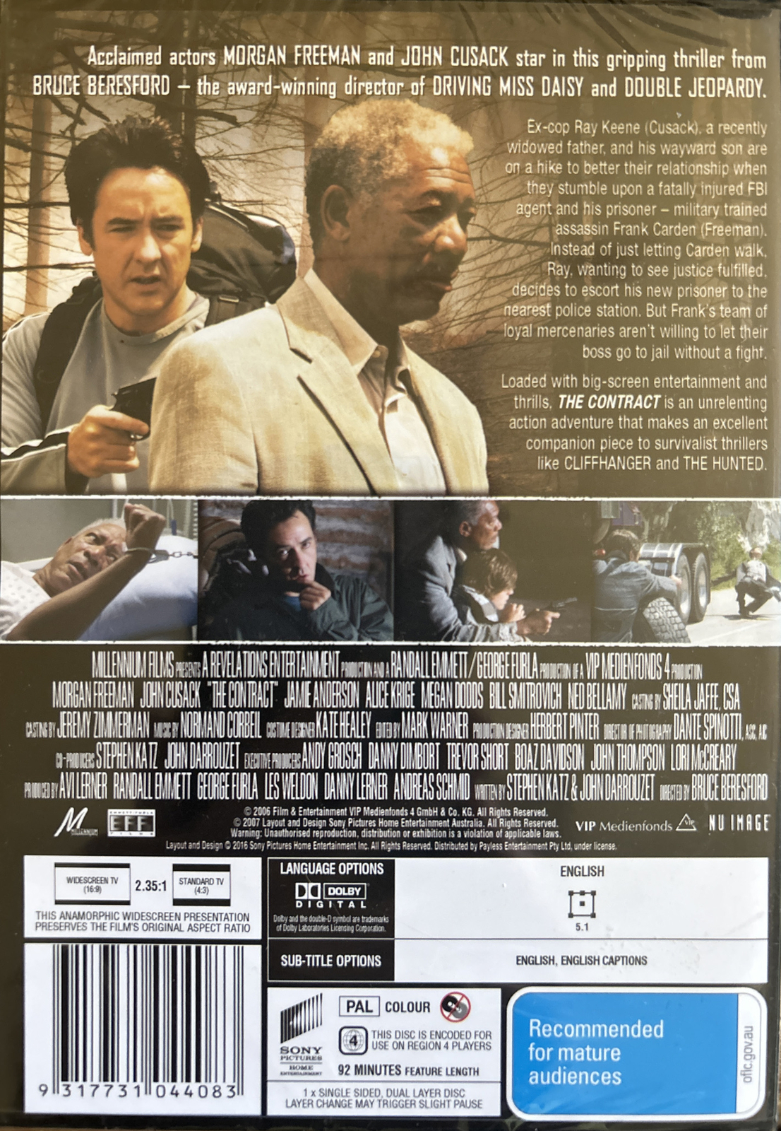 DVD: The Contract - The 1 thing Between an Assassin & his target is his ...