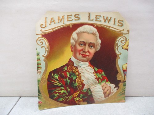 Vintage James Lewis Cigar Label | eBay