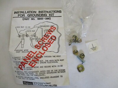 NEW HOFFMAN 99411-399 ENCLOSURES GROUNDING KIT | eBay