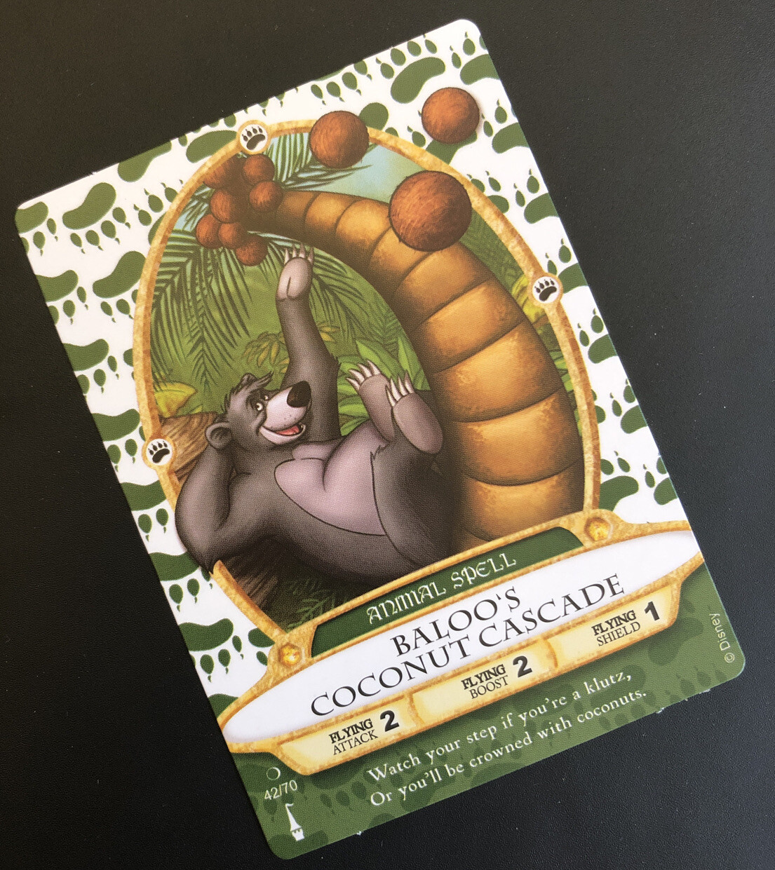 Sorcerers Of The Magic Kingdom Card #42 Baloo’s Coconut Cascade! | eBay
