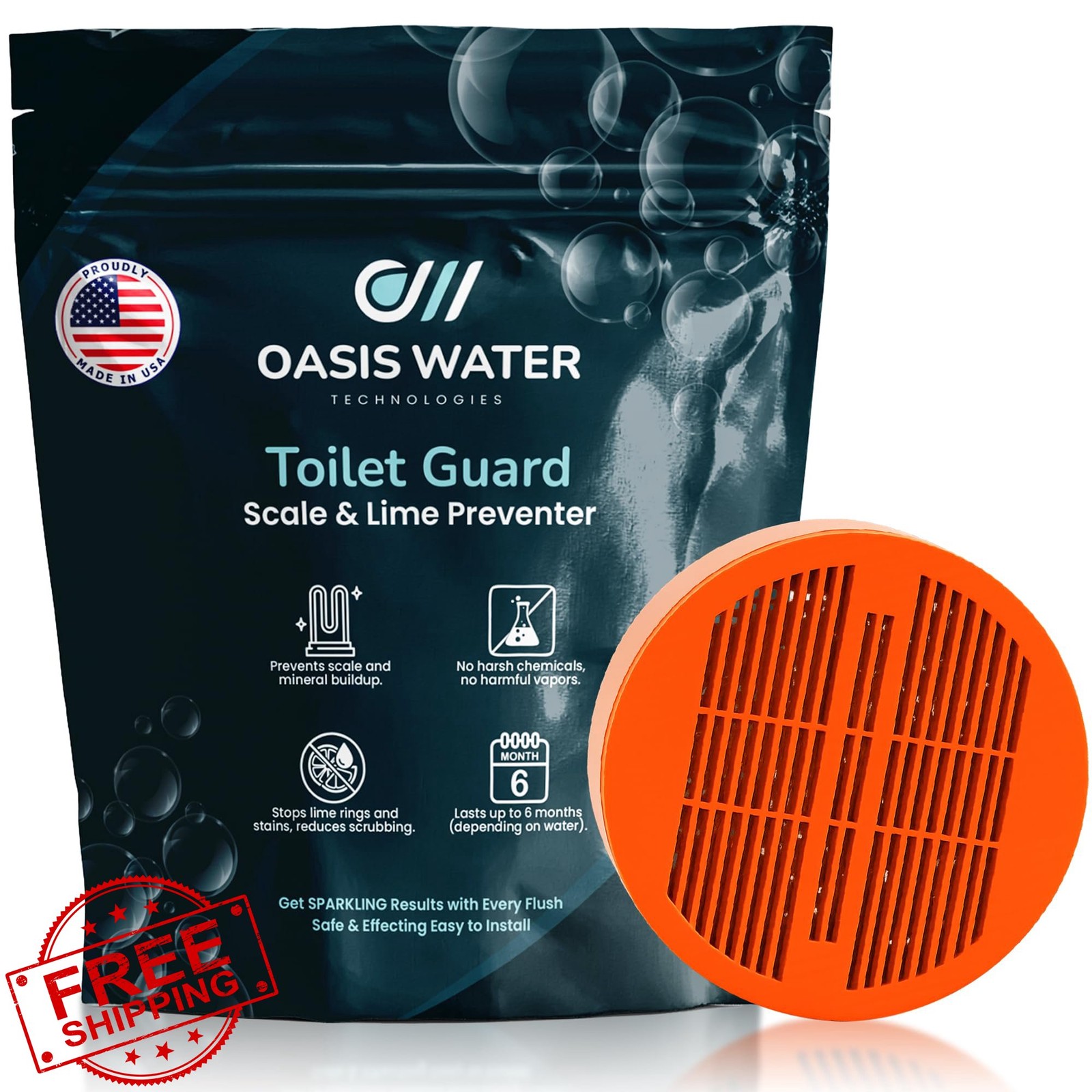 Oasis Water Technologies Toilet Guard 1 tablet | eBay