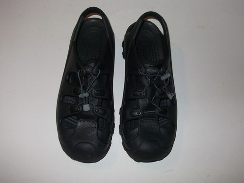 Crocs Bite Trailbreaker Closed Toe Water Shoes Sandals Mens Sz 12 Black ...