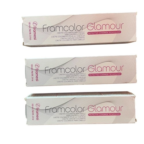 Framesi Framcolor Glamour Permanent Hair Color Cream 100ml Unisex Lot Of 3 | eBay