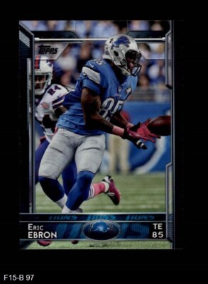 2015 Topps #97 Eric Ebron Lions North Carolina 8 - NM/MT | eBay