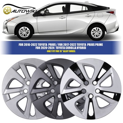 15" Set Of 4 Hubcaps Wheel Rims Cover For 2016-2022 TOYOTA PRIUS PRIME ...