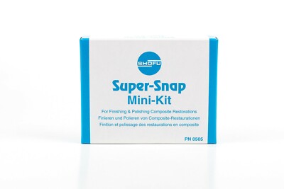 Shofu SUPER-SNAP MINI KIT Standard Disks Mini Metal Mandrel Composite ...