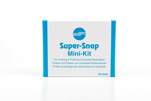 Shofu SUPER-SNAP MINI KIT Standard Disks Mini Metal Mandrel Composite ...