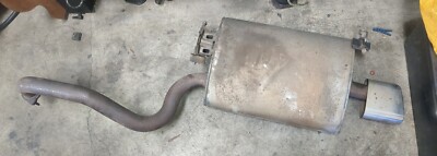 Genuine Ford FG Falcon Sedan Exhaust Rear Section Tail Pipe Muffler ...