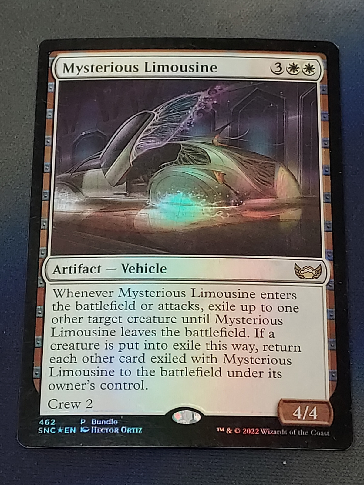 Foil Mysterious Limousine - B undle Promo - Magic the Gathering MTG ...