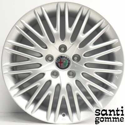 4 rims Alloy ALFA ROMEO Giulietta 7,5 X 17 " Original 156093267 New ...