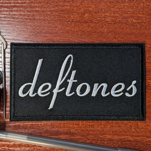 Deftones Band Patch Alternative Metal Rock 3x5" Embroidered Iron On ...
