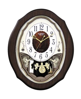 Rhythm Clocks "Precious Angels" Musical Motion Clock Precious Angles | eBay